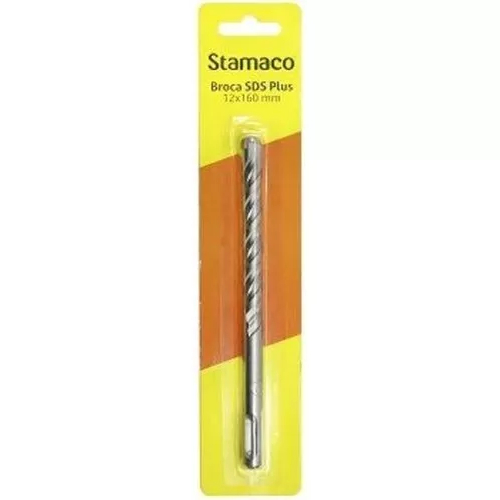 Broca Sds Plus 12mm X 160mm Concreto Parede Stamaco | Shopee Brasil
