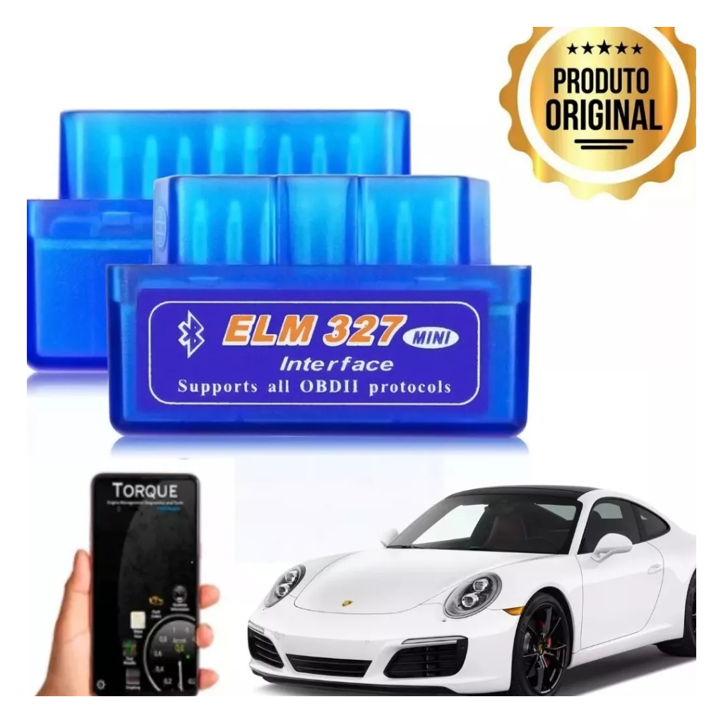 Mini Scanner Para Carros Obd2 Bluetooth V2.1 Elm327 Android | Shopee Brasil