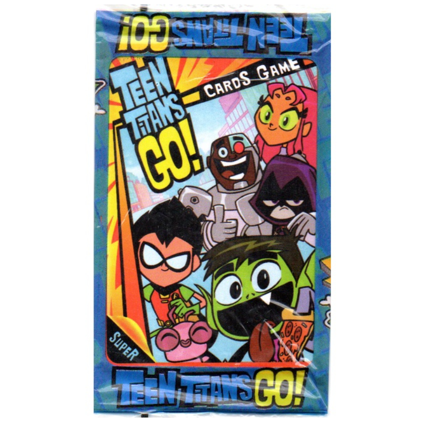 100 CARDS TEEN TITANS GO = 25 PACOTES FECHADOS | Shopee Brasil