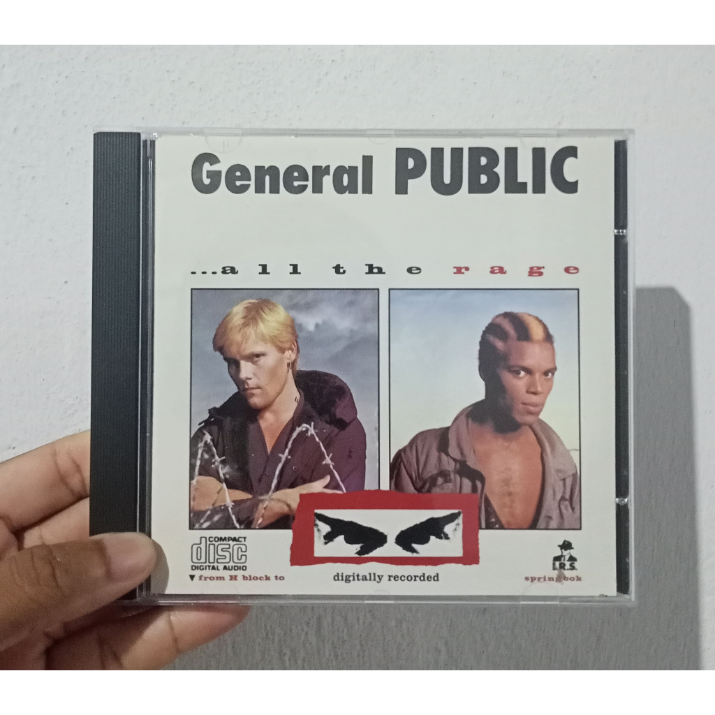Cd General Public - All The Rage (importado/new Wave/1984) | Shopee Brasil