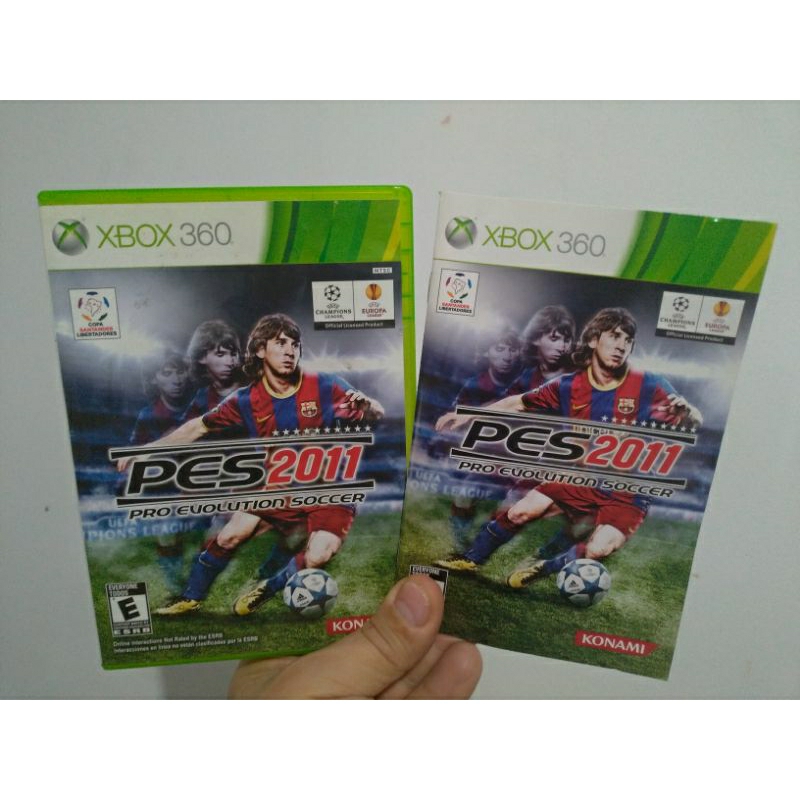 Jogo Xbox 360 Pes 2011 Pro Evolution Soccer original Leia tudo veja ...