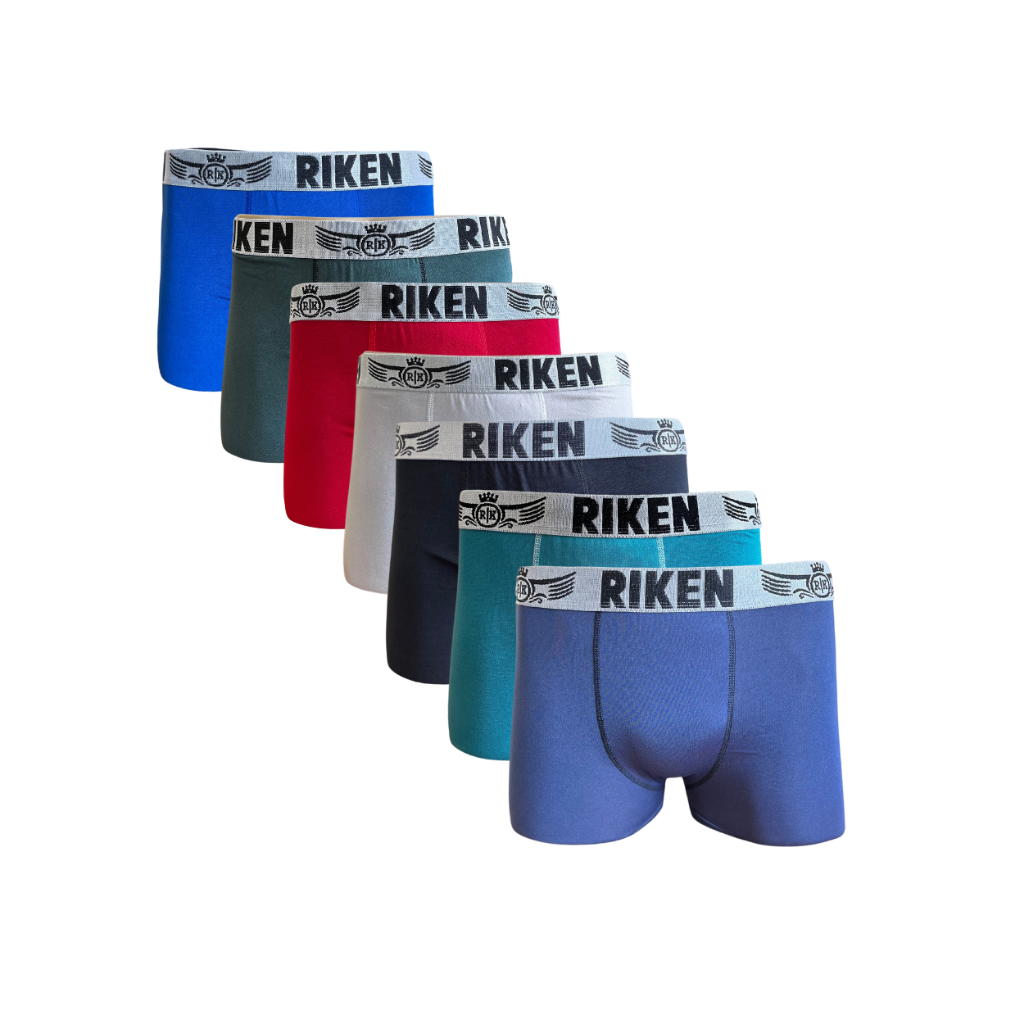 Kit 5 Cueca Boxer Masculino Box Adulto Microfibra Cores Sortidas - Faz ...