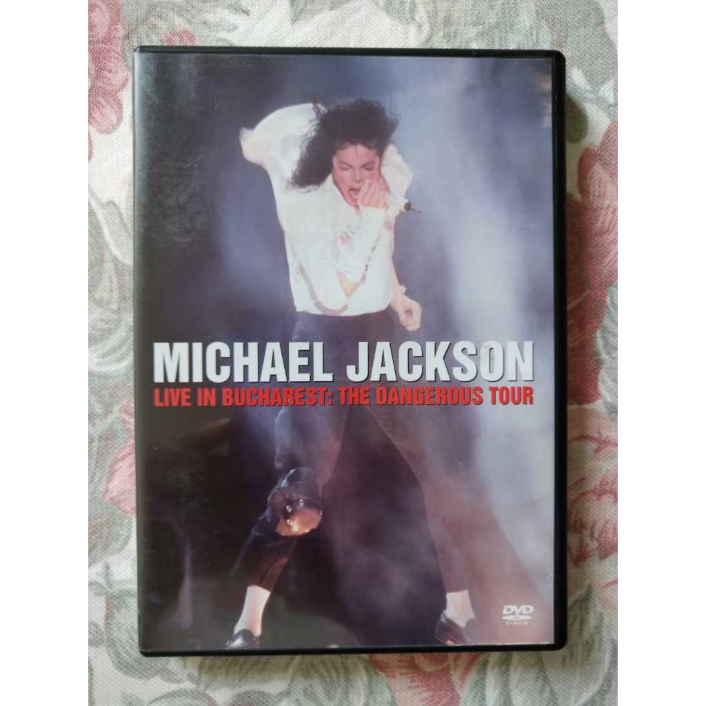 DVD MICHAEL JACKSON - LIVE IN BUCHAREST: THE DANGEROUS TOUR | Shopee Brasil