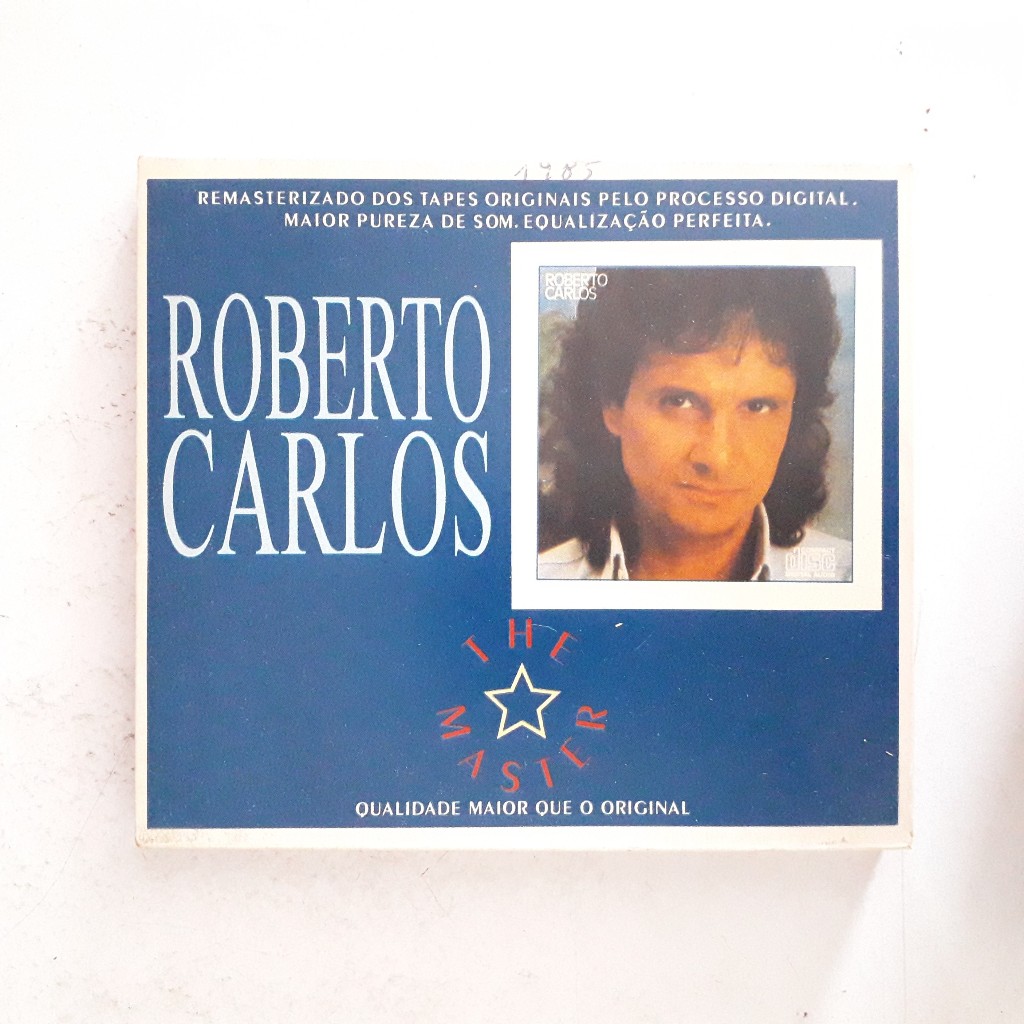 CD Roberto Carlos - Roberto Carlos - 1985 - Série The Master - Com Luva ...