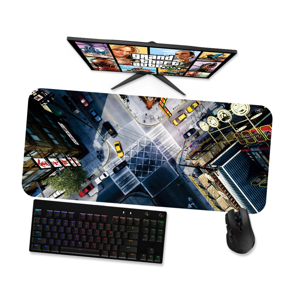 Mouse pad Gta V Cenário 6 - Mousepad Gamer 90x40 80x40 60x40 70x30 ...