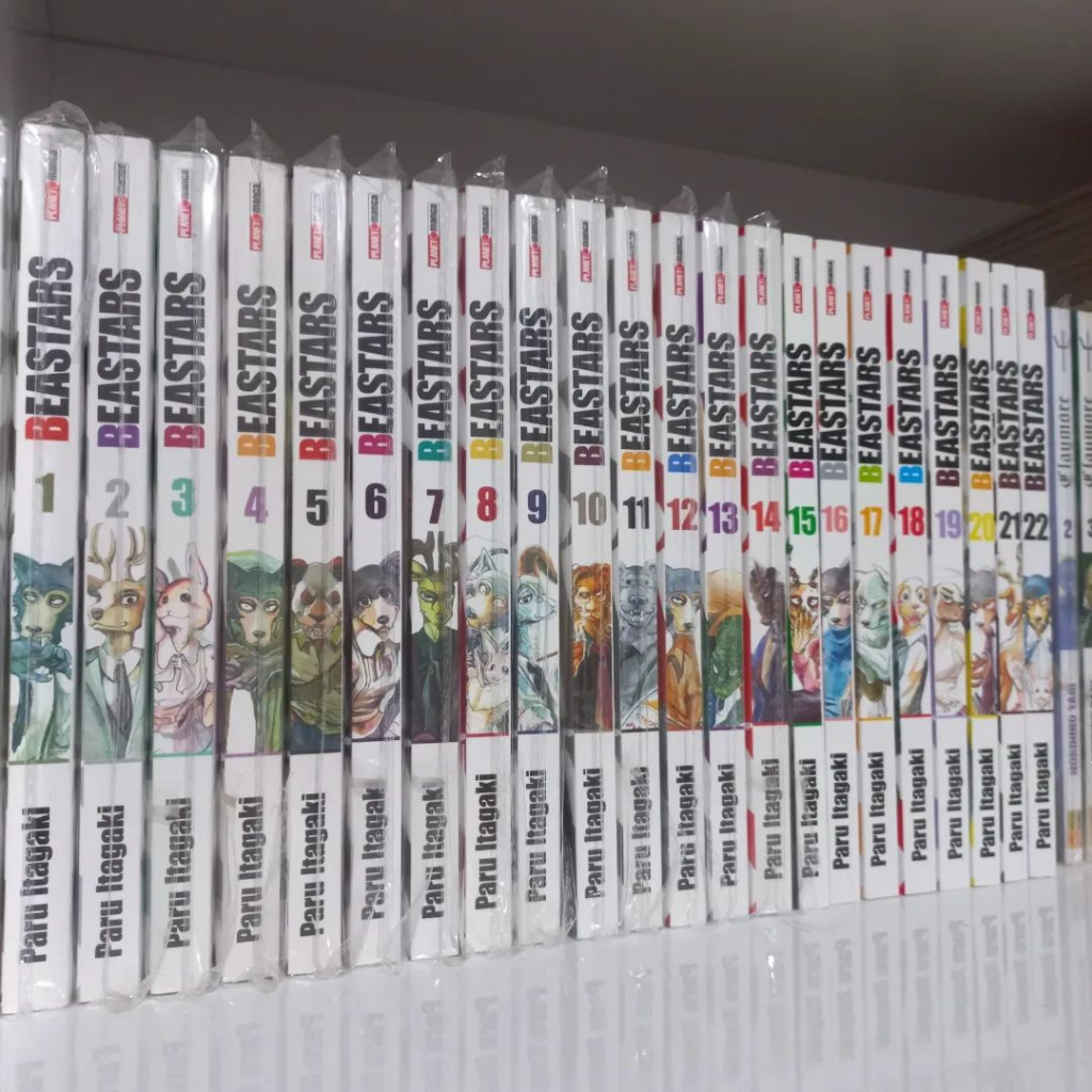 Coleção Mangá Beastars Completa 22 Volumes - Seminovo em perfeito ...