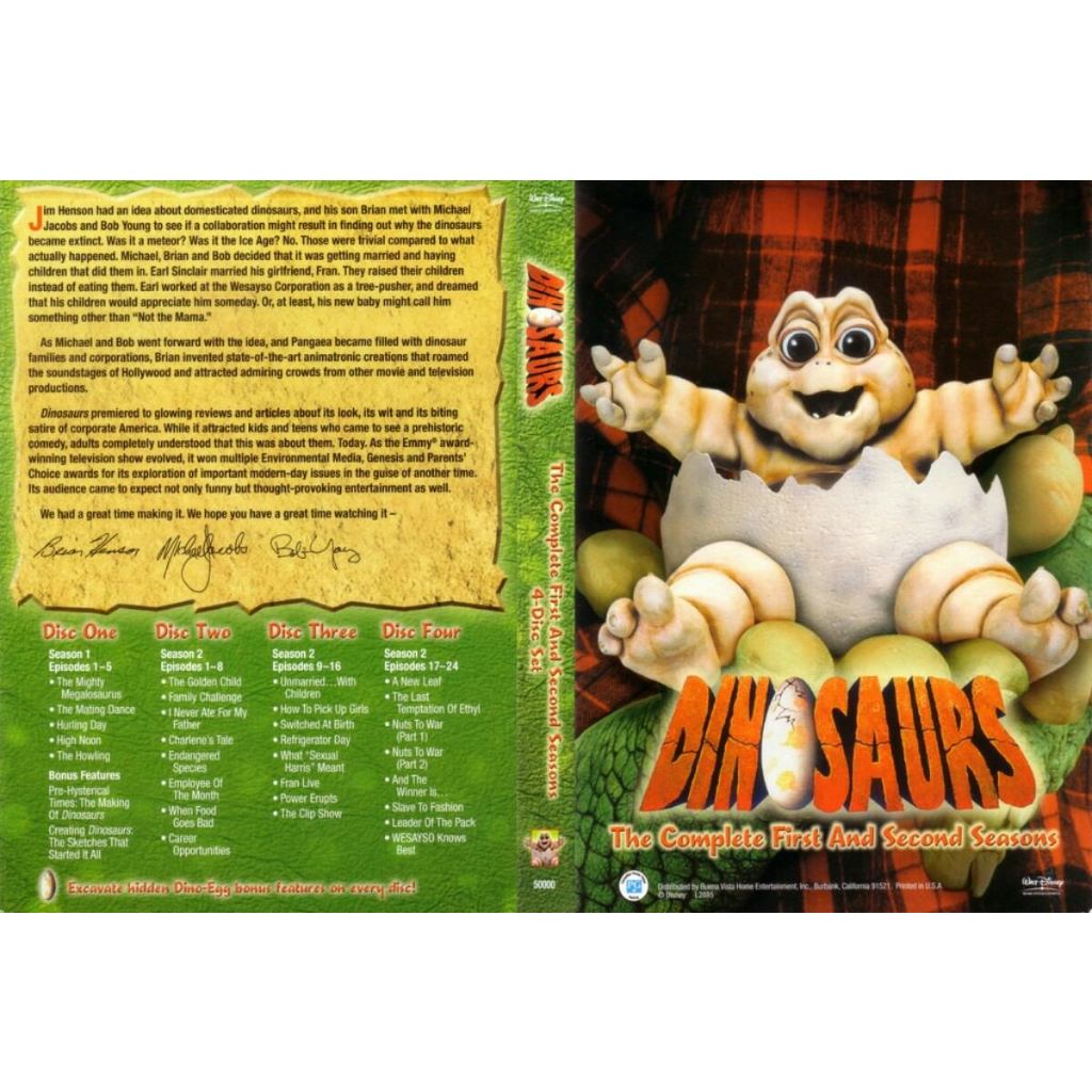 DVD A Família Dinossauros (1991) Série Completa 8 Discos | Shopee Brasil