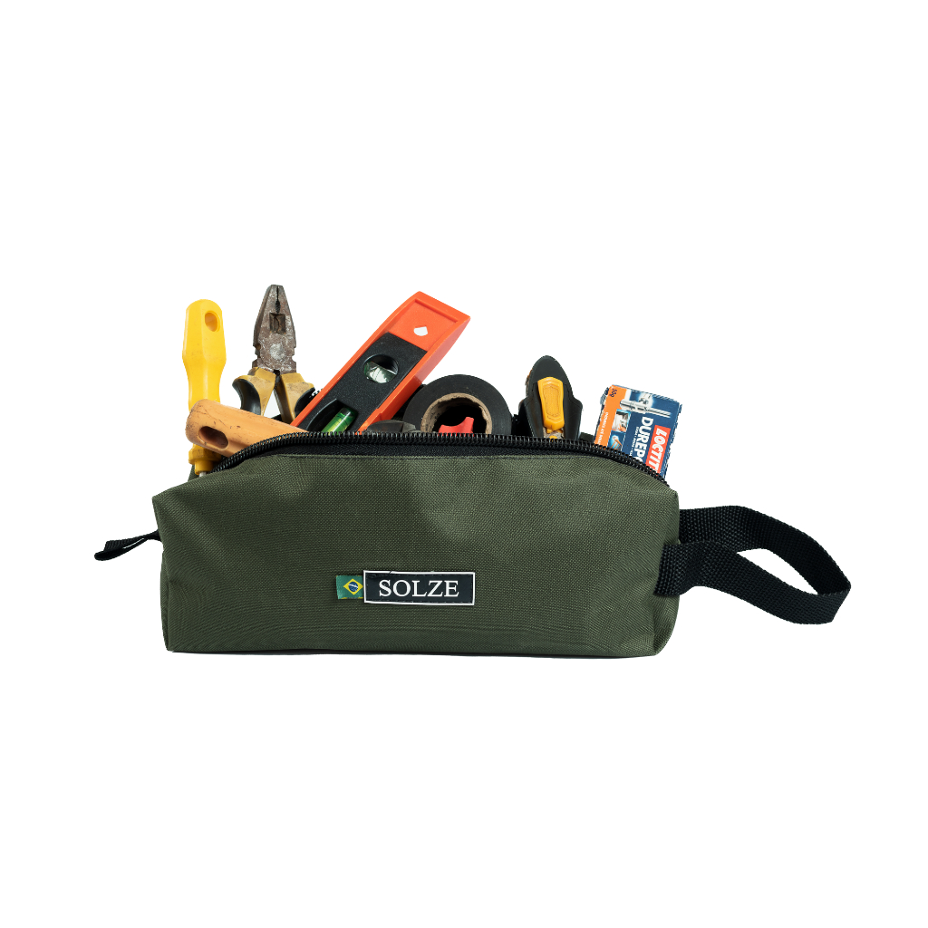 Estojo Porta Ferramentas e Objetos em Lona Reforçada Solze. | Shopee Brasil