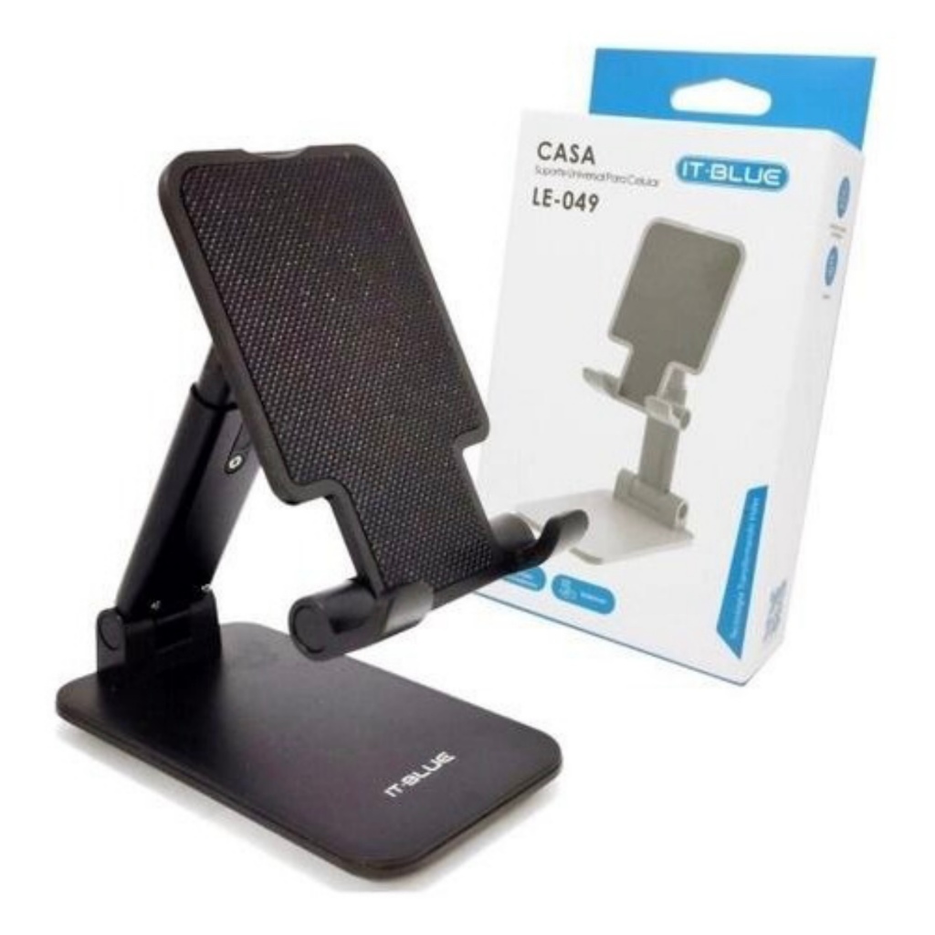 Suporte Smartphone Celular de mesa Ajustável Ajustável IT Blue Le-049 ...