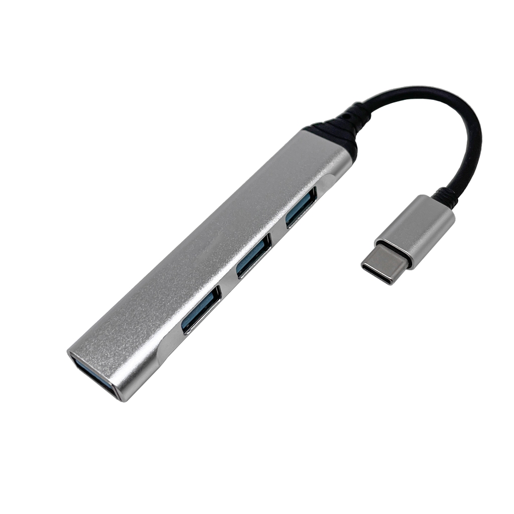Hub Adaptador Usb Tipo C p/ 4 saídas Usb A - A058 | Shopee Brasil