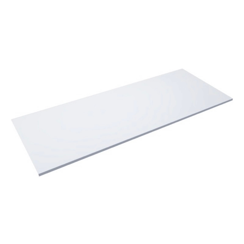 Prateleira Tampo 100x40 MDF 15mm Branco Sem Suportes | Shopee Brasil
