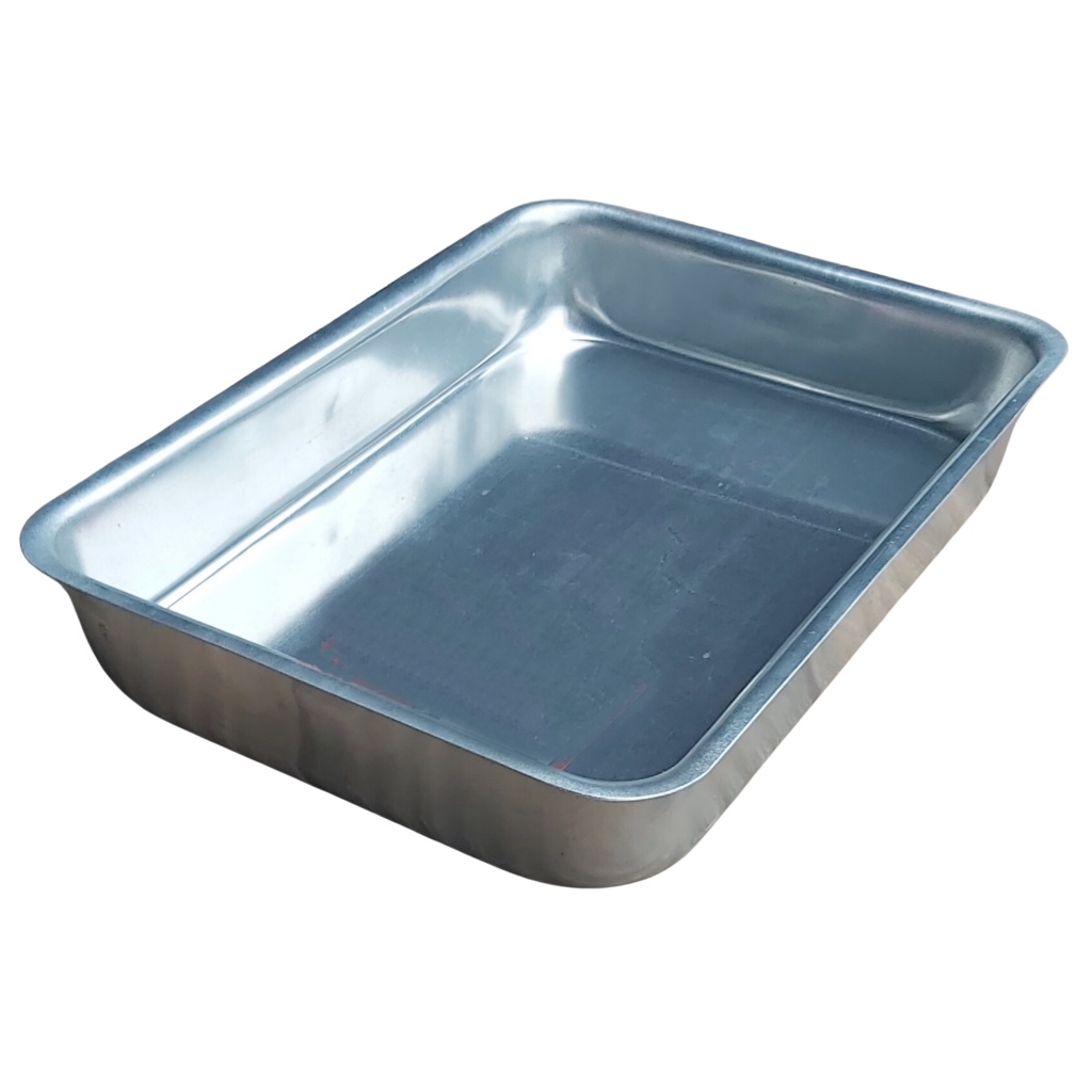 Forma assadeira de bolo retangular de aluminio | Shopee Brasil