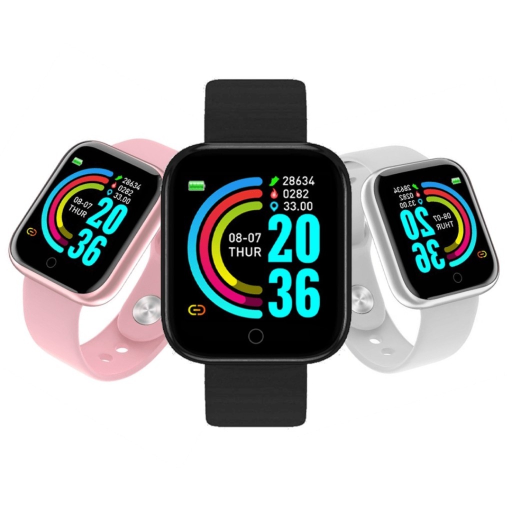 D20 Pro Y68 Smartwatch Esportivo Bluetooth Android/iOS Original ...