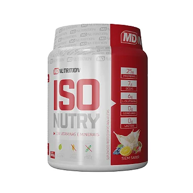 Whey Isolado 900g ISO Nutry MD Nutrition | 25g Proteína | Zero Lactose ...