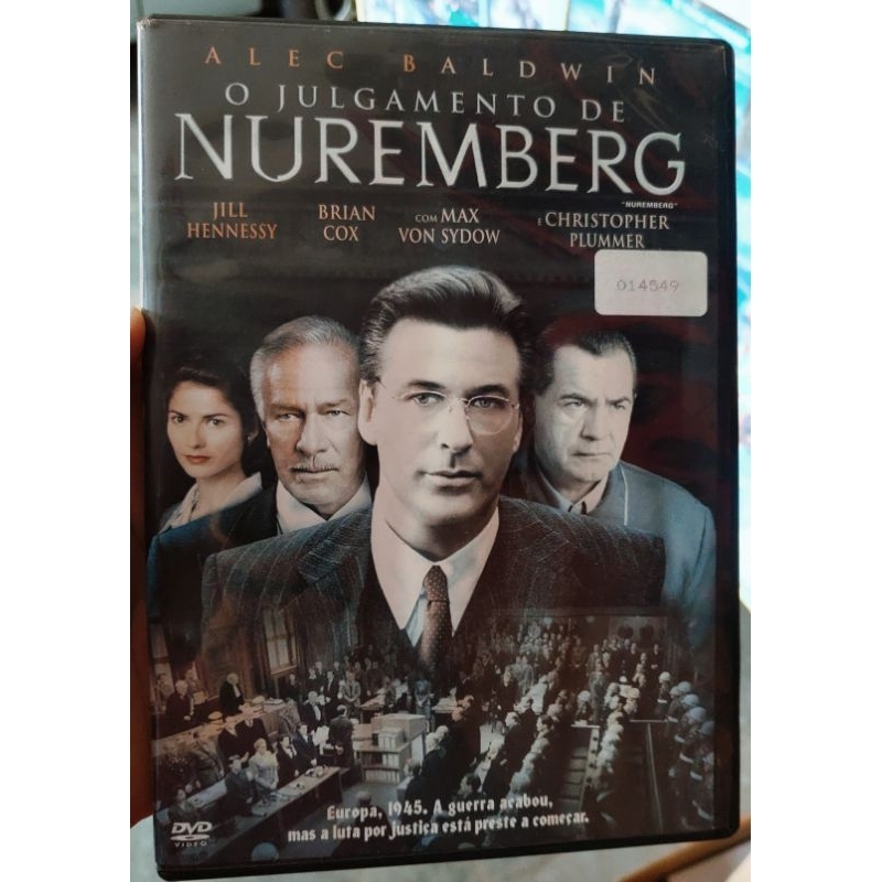 DVD O Julgamento de Nuremberg (Alec Baldwin) (Original) | Shopee Brasil