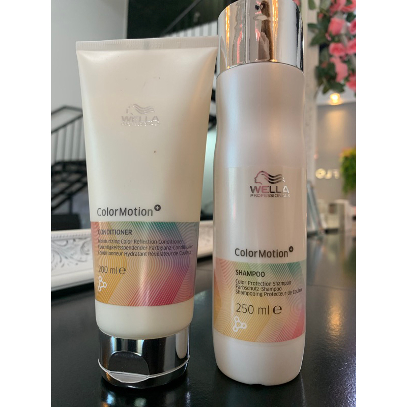 kit wella color motion | Shopee Brasil