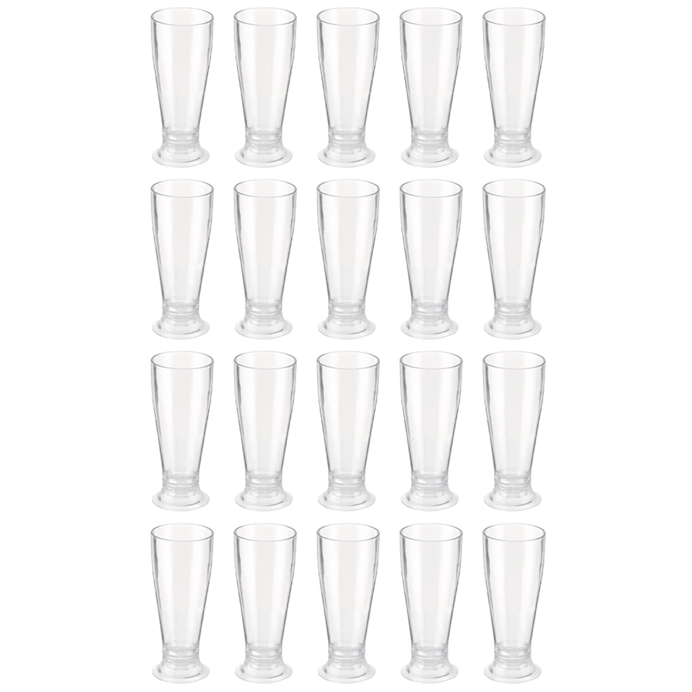 Kit 60 Copos Tulipa Taça para Chopp Cerveja Chope Vinho Acrílico 290 Ml ...