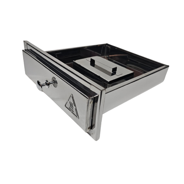 Gaveta Em Inox Para Churrasqueira(Luxxoni) | Shopee Brasil