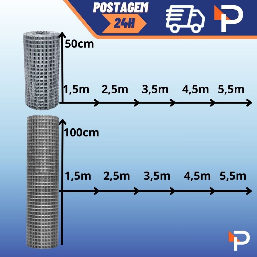 Tela Soldada Cerca Cachorro Gato 50cm/100cm altura x 1,5M 2,5M 3,5M até 4,5M | Shopee Brasil