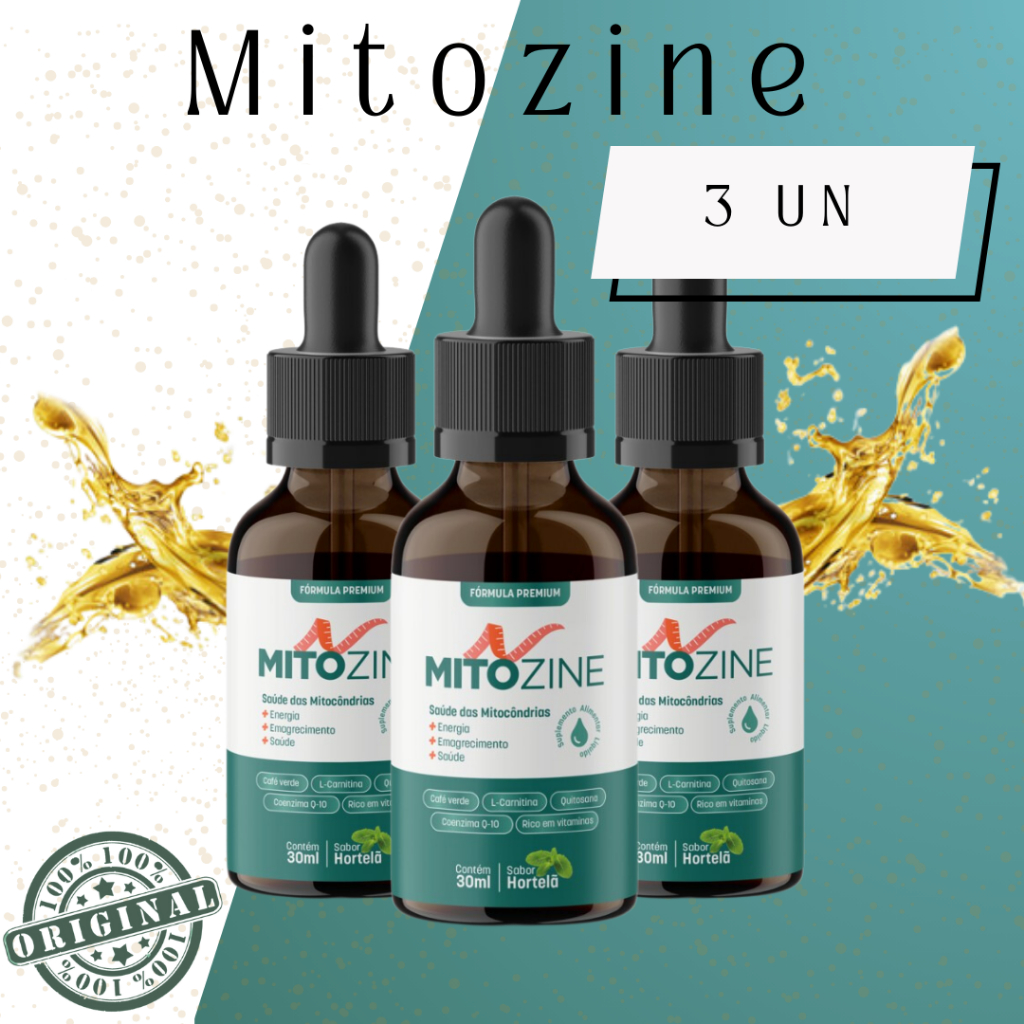 3 MITOZINE ORIGINAL SUPER POTENTE | Shopee Brasil