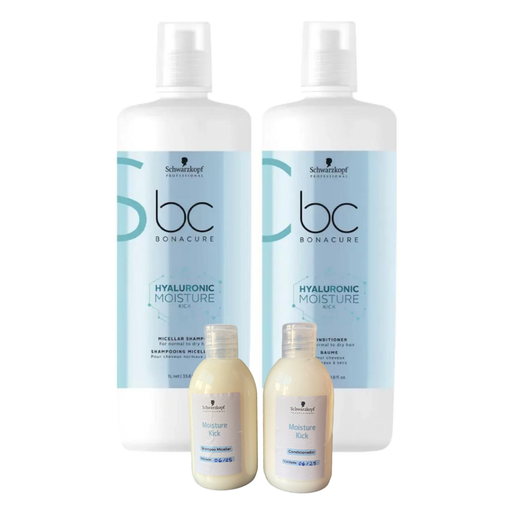 Schwarzkopf Moisture Kick Shampoo/Condicionador (Kit Fracionado 100ml ...