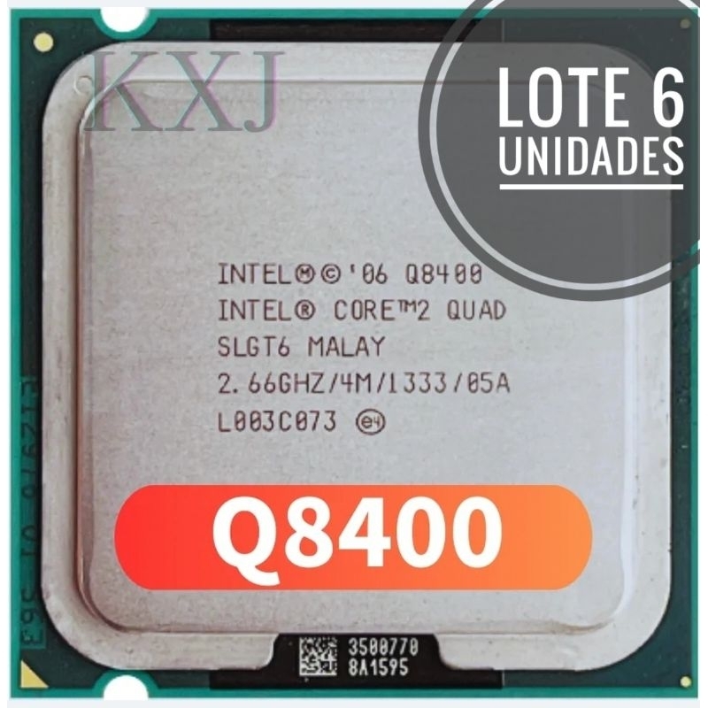 Core 2 quad q8400 (lote 6 unidades) | Shopee Brasil