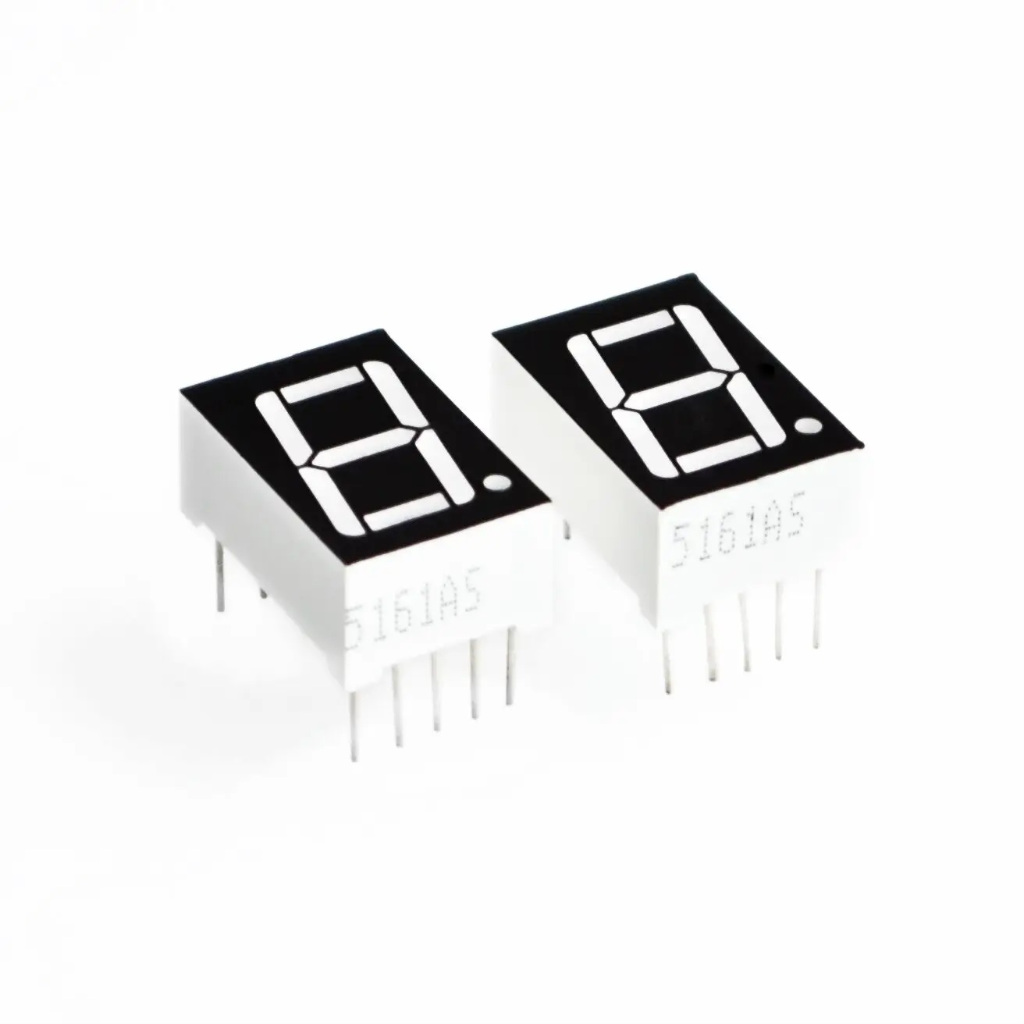 10 X Display 7 Segmentos 1 Digito Anodo Comum [ Codigo 155 ] Shopee