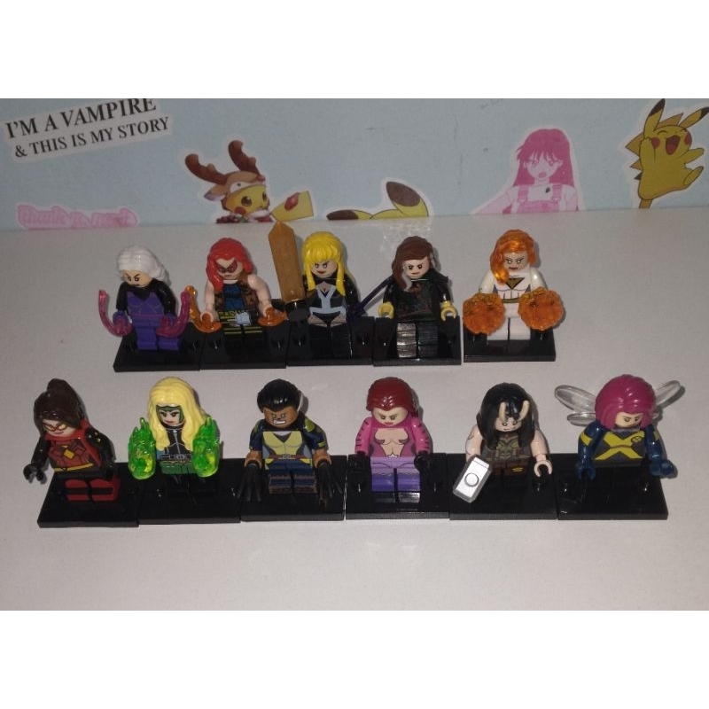 VALOR EM UM BONECO LEGO MULHERES MARVEL CLEA STRANGE FLAMA STARFIRE ...