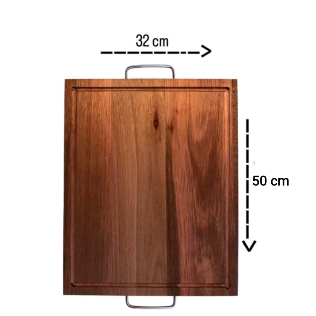 Tábua de Churrasco Corte de Carne GG 32x50cm | Shopee Brasil