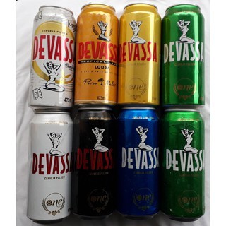 Lata Antiga Cerveja Devassa 473 ml Vazia - Xh | Shopee Brasil