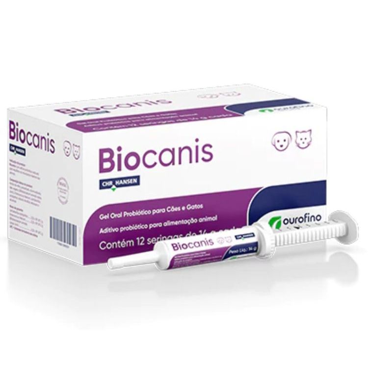 Biocanis 14gr Suplemento Probiótico P Cães E Gatos | Shopee Brasil