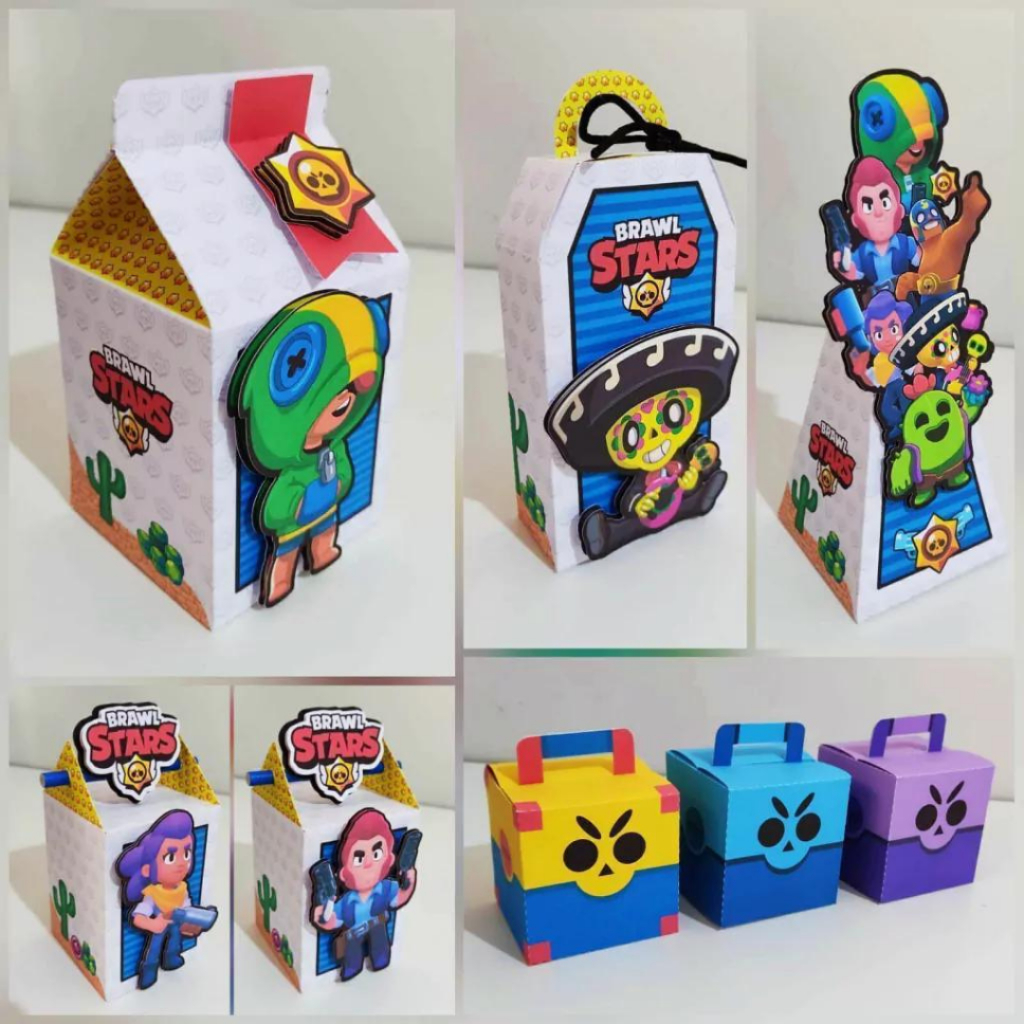 KIT PERSONALIZADO BRAWL STARS | Shopee Brasil