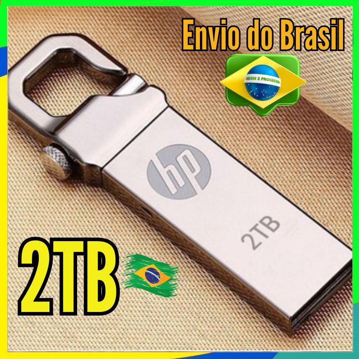 Hp Pen Drive 2TB Carro USB Alta Velocidalde Pen drive 2Tb , 4Gb - USB 3 ...