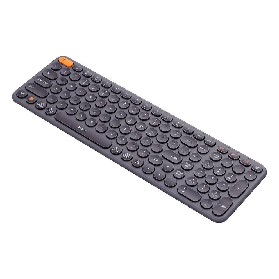Teclado Bluetooth Baseus K01b Wireless Tri Mode Silencioso | Shopee Brasil