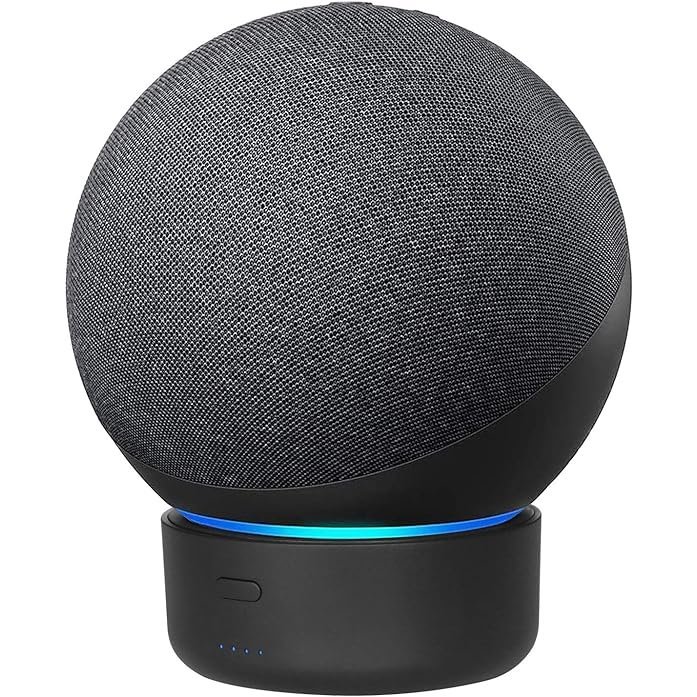 Base De Bateria Para Amazon Alexa Echo 4th Gen (10000mah) | Shopee Brasil