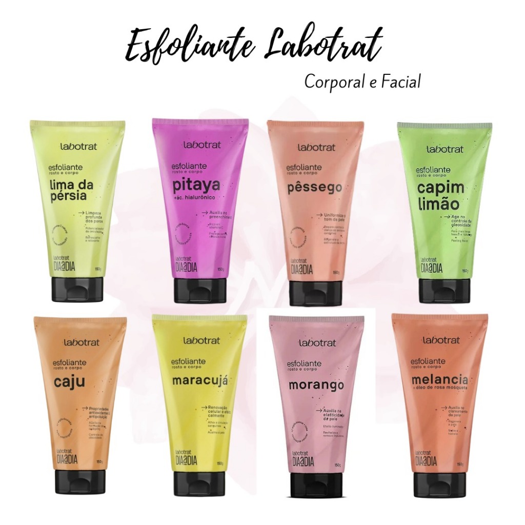 ESFOLIANTE ROSTO E CORPO LABOTRAT 150G | Shopee Brasil