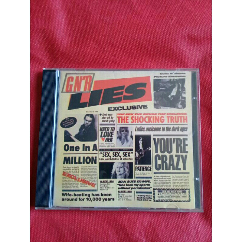 Cd Guns n Roses Lies | Shopee Brasil