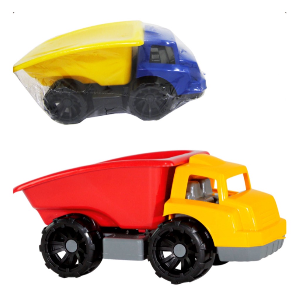 Caminhão de brinquedo de plástico com caçamba de pá com roda livre para ... Caminhão de brinquedo de plástico com caçamba de pá com roda livre para ...
