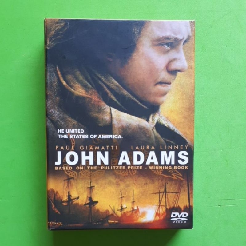 dvd box JOHN ADAMS - based on the pulitzer prize - winning book (sem ...