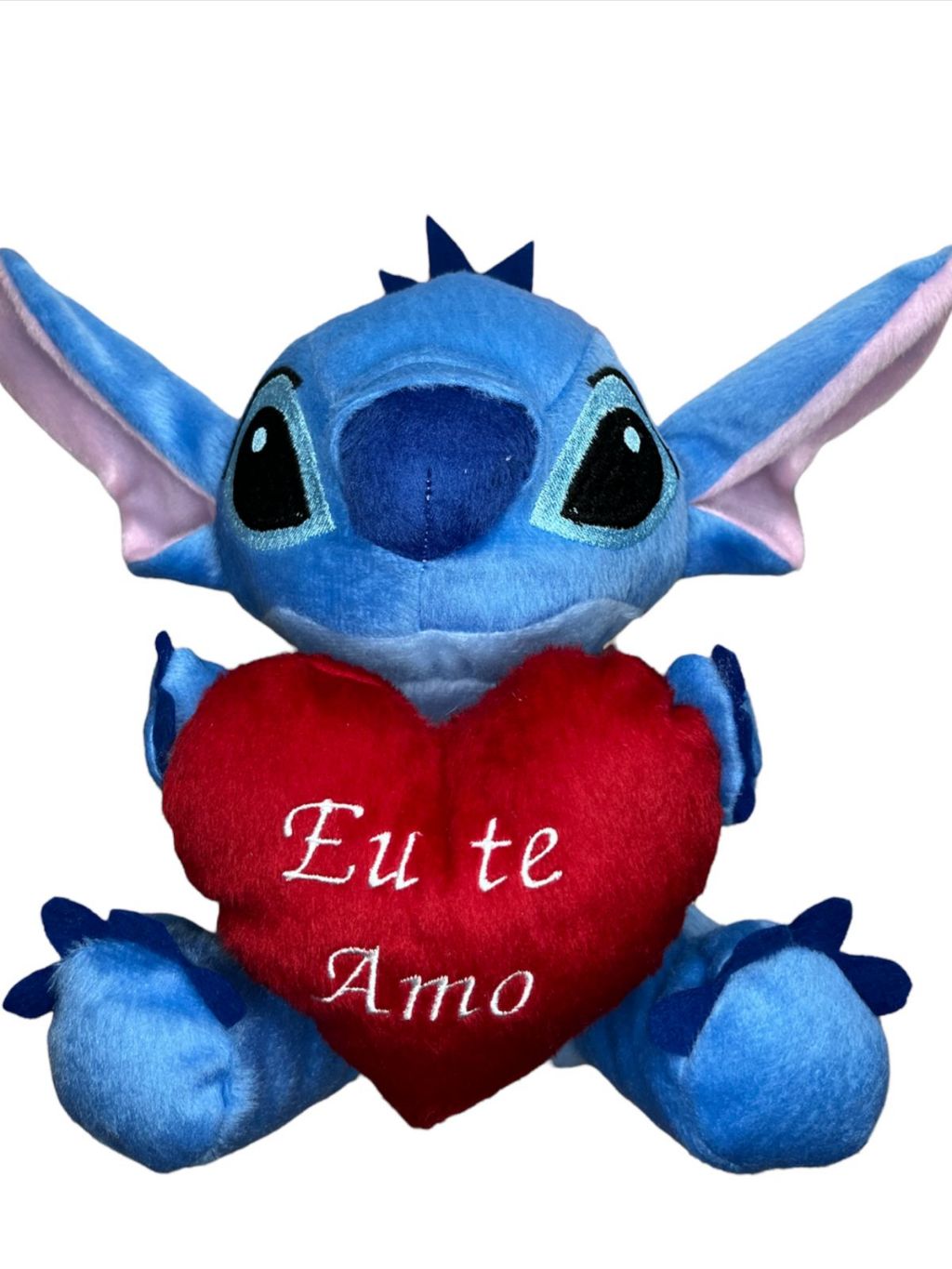 Boneco De Pelúcia Bicho Com Coração Eu Te Amo 23cm | Shopee Brasil
