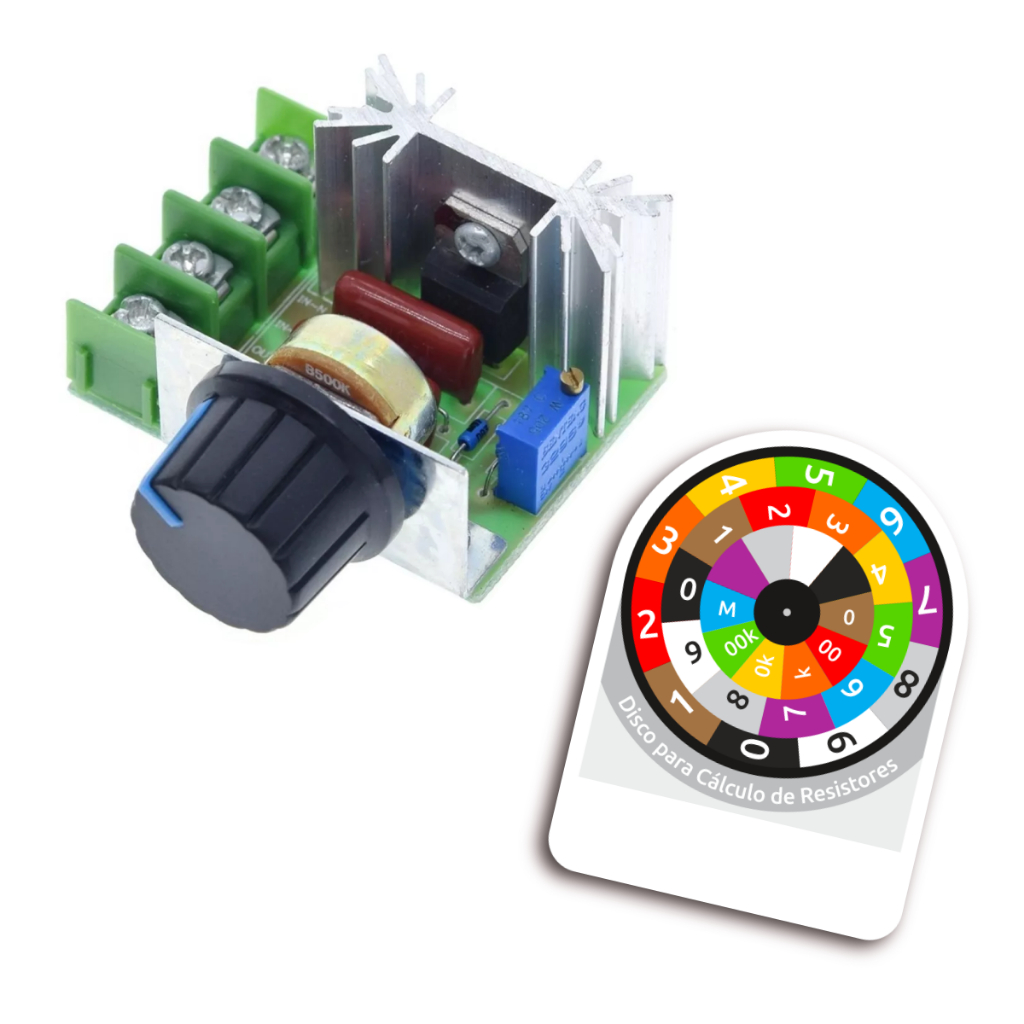 Módulo Dimmer AC 2000W 50 220V | Shopee Brasil