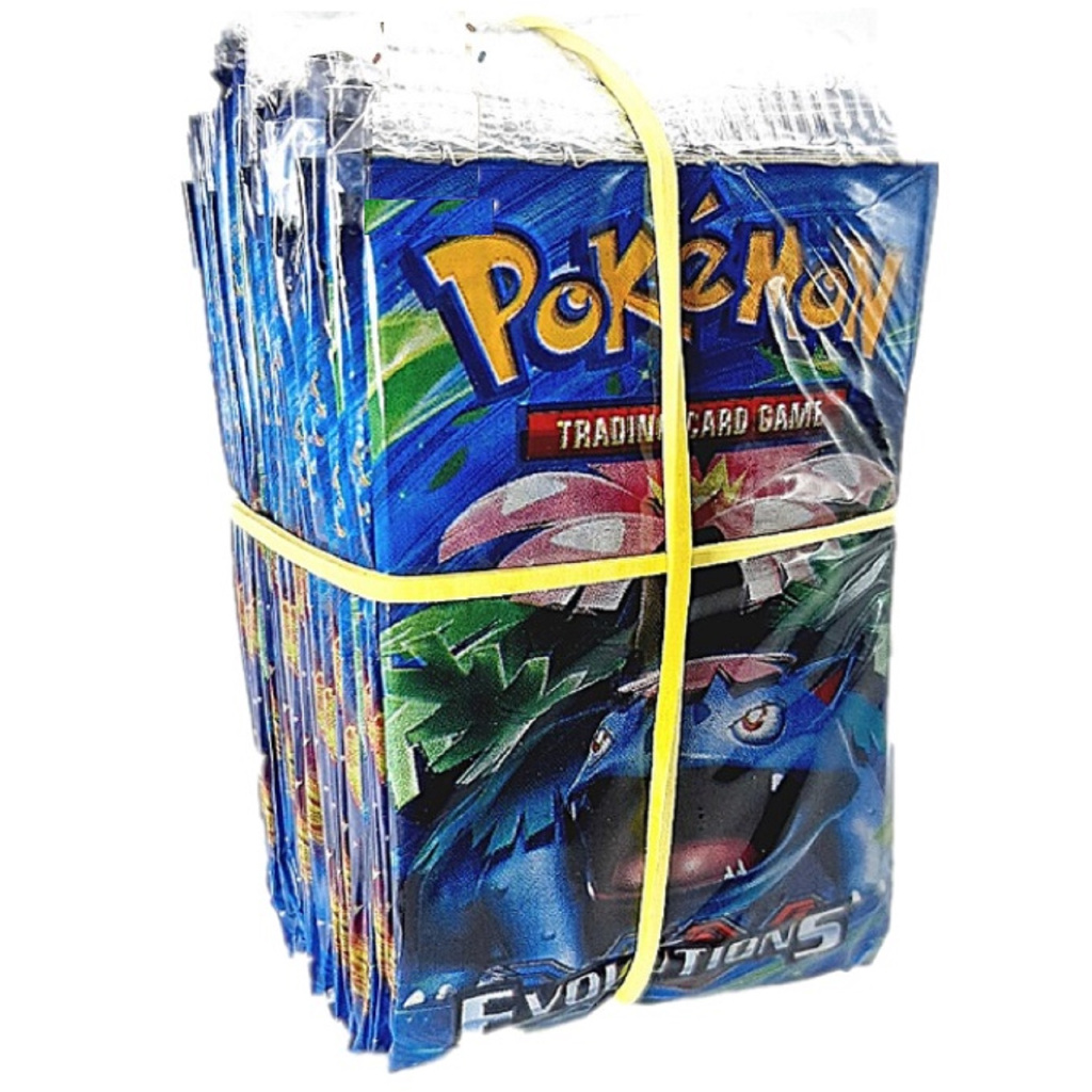 200 Cards Pokemon São 50 Envelopes fechados Lacrados de fabricapara ...