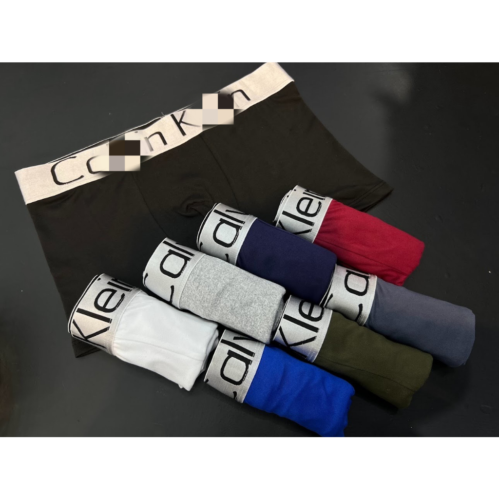 Kit com 10 Cuecas Boxer Adulto Envio cores variadas Puro algodão ...