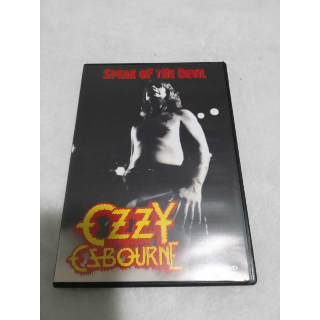 Dvd Ozzy Osbourne Speak Of The Devil | Shopee Brasil