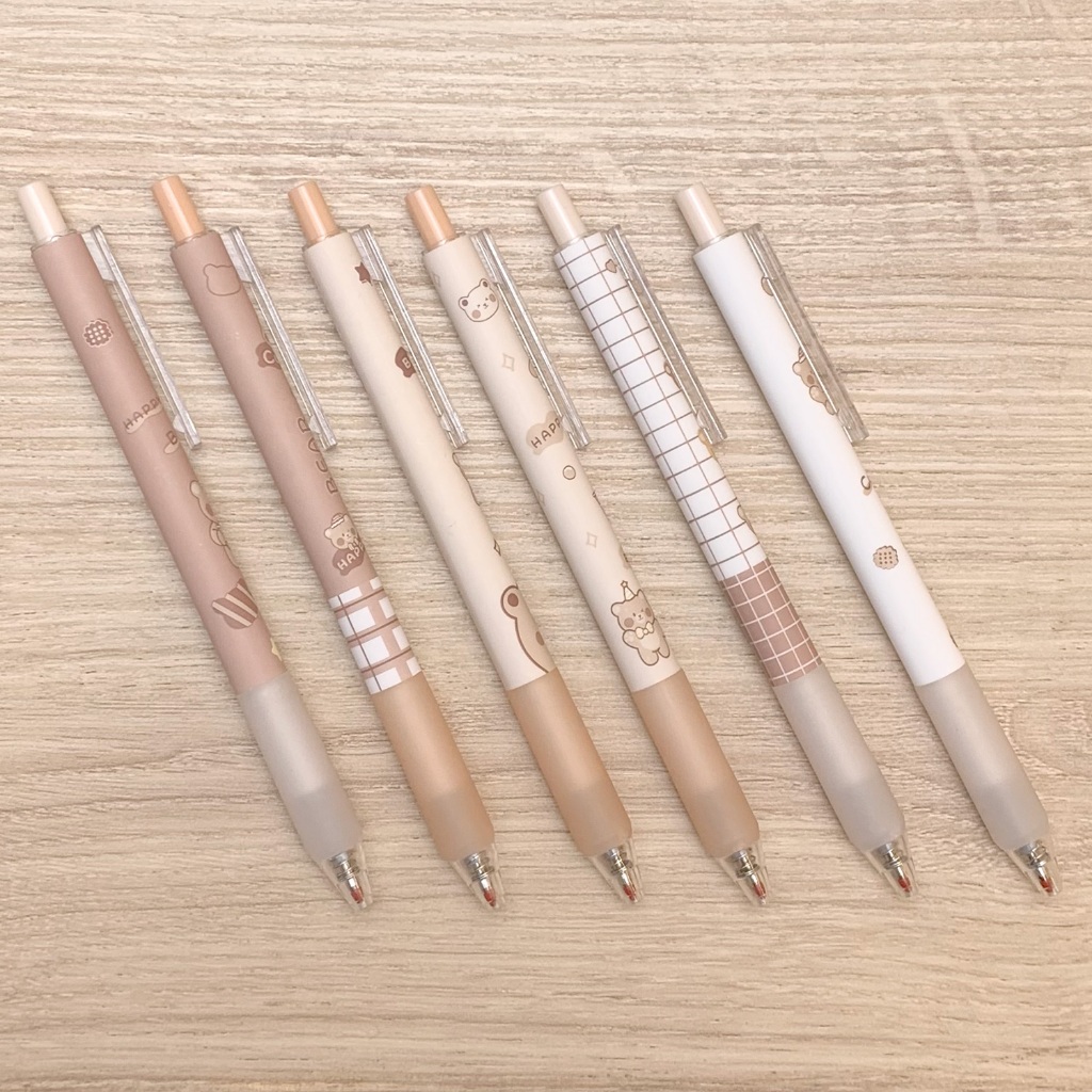 01 Caneta Kawaii Coelho Ursinho Cute - Papelaria Fofa Volta as aulas ...