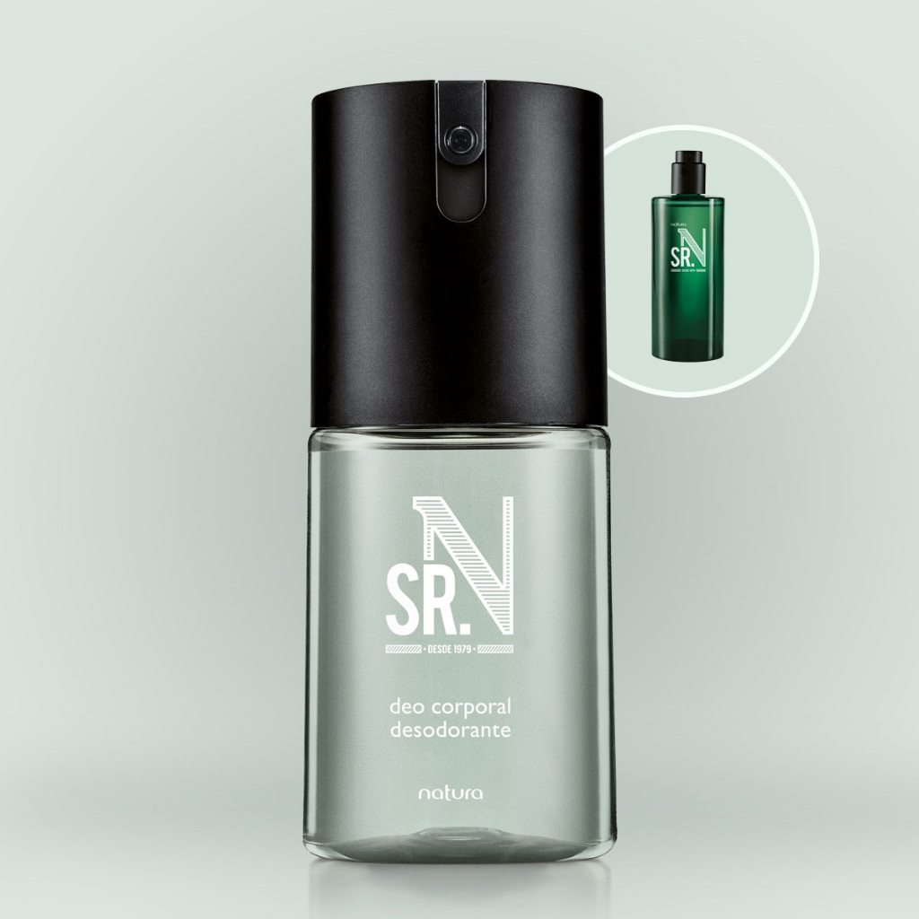 Desodorante Corporal Natura Sr. N - 100 ml | Shopee Brasil