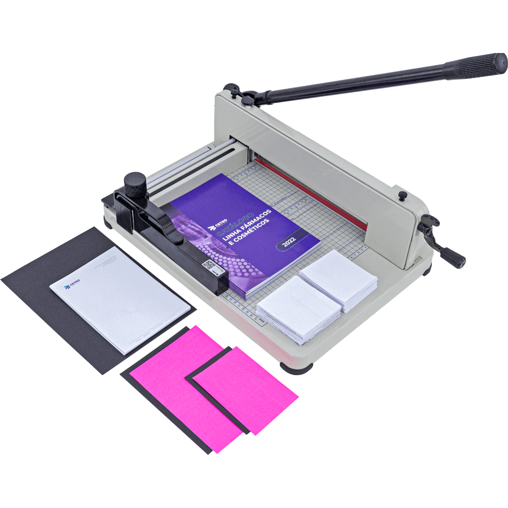 Guilhotina C.Office Semi Industrial A4 A5, B5, B6 e B7 Até 400 Folhas ...