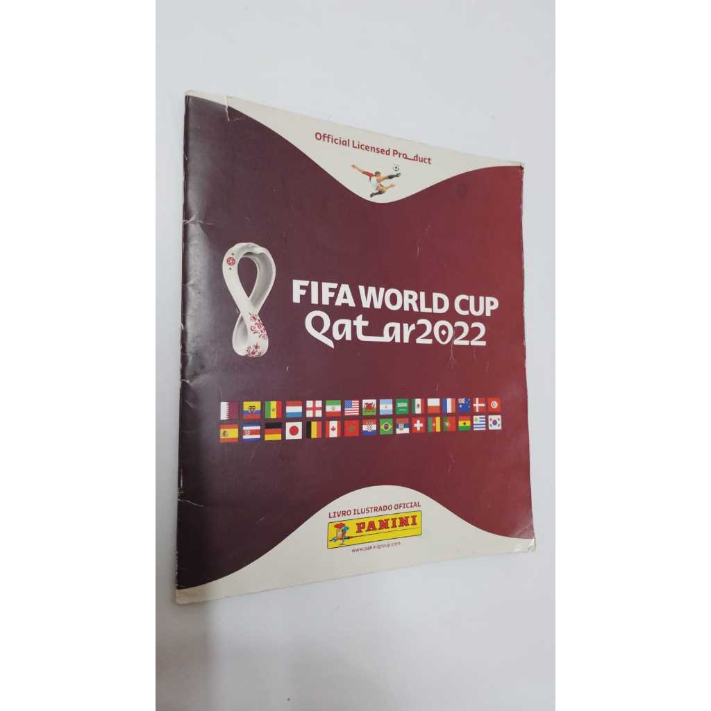 Álbum Fifa World Cup Qatar 2022 - 254 Cromos Colados ( 22 ) | Shopee Brasil