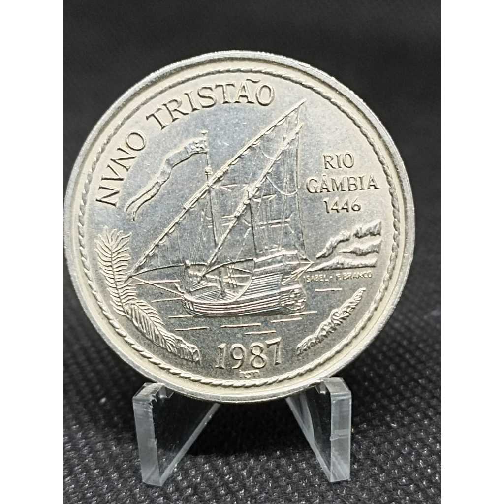 Moeda Portugal Seria Descobrimento Nvno Tristão | Shopee Brasil