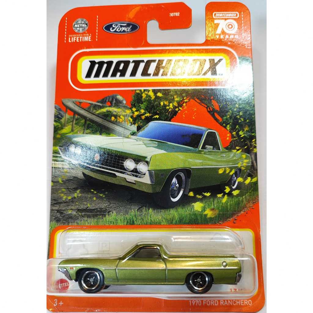 MATCHBOX - 1970 Ford Ranchero Verde - FORD MATTEL | Shopee Brasil